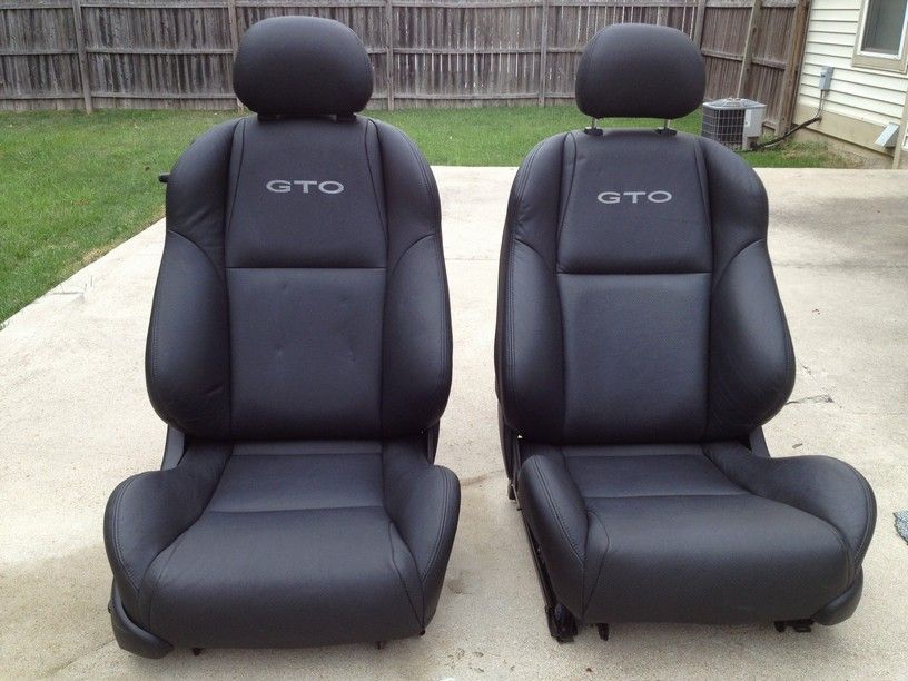 2004-06 GTO Seats grey - Lateral-g Forums